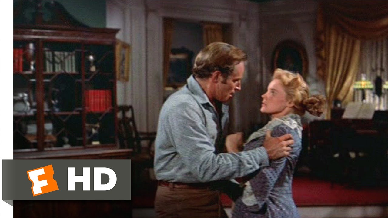 The Big Country (5/10) Movie CLIP - Steve Manhandles Pat (1958) HD ...