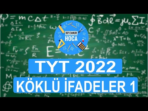 Köklü İfadeler 1 | TYT Matematik 2022 | Beyzanur Hoca |