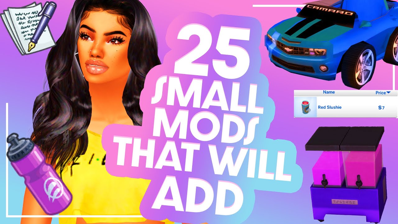 25 SMALL MODS THAT WILL ADD TO YOUR SIMS 4 GAMEPLAY // LINKS IN DESC ...