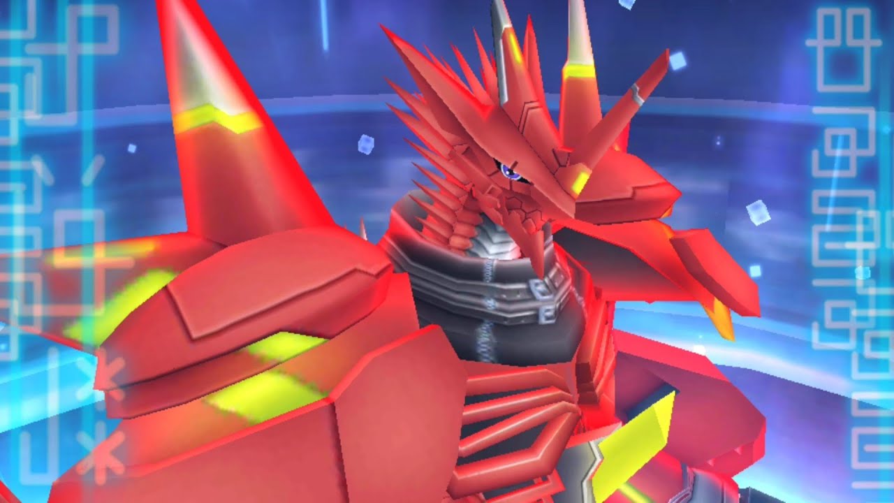 Digimon ReArise Evolution Jesmon ( ジエスモン ) Anniversary - YouTube