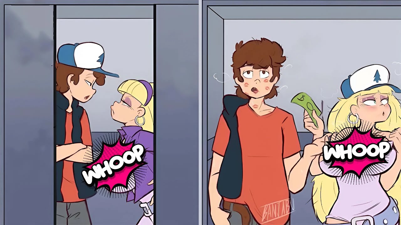 Dispute in the elevator| Comic Dub - YouTube