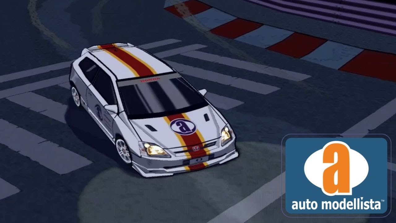 Auto Modellista Honda EP3 Civic Type R PS2 Gameplay - YouTube