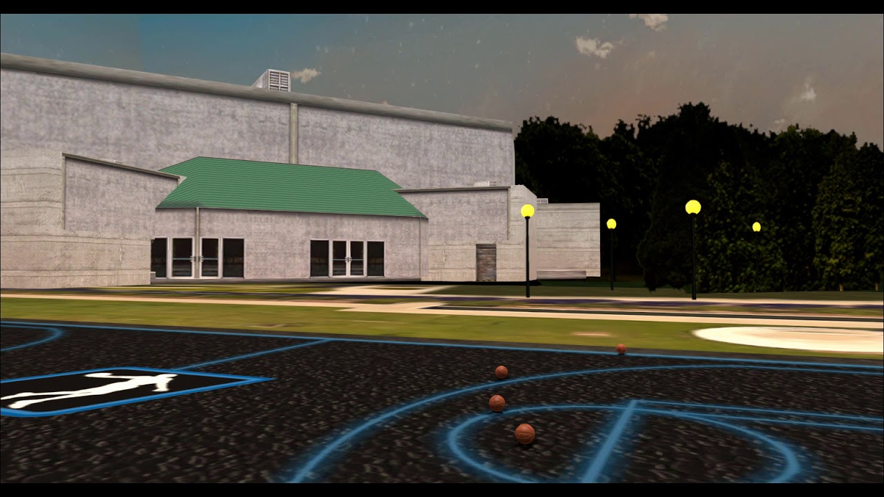 NBA 2k14 NLSC outdoor court PC mod - YouTube