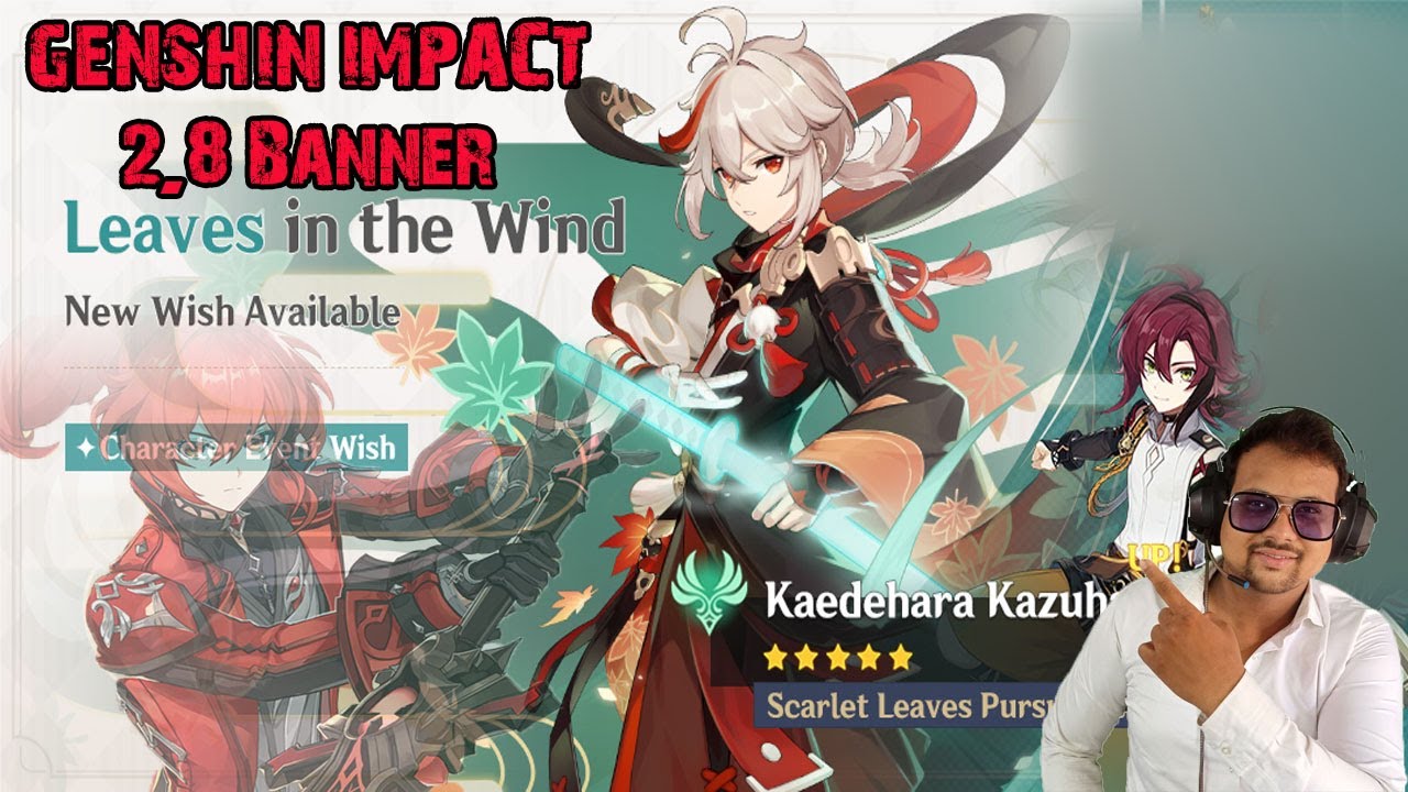 Genshin Impact 2.8 Kazuha Banner is here with 4 start Character ...