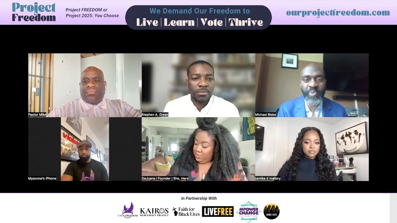 Project Freedom Press Conference | We demand our freedom to live, learn ...