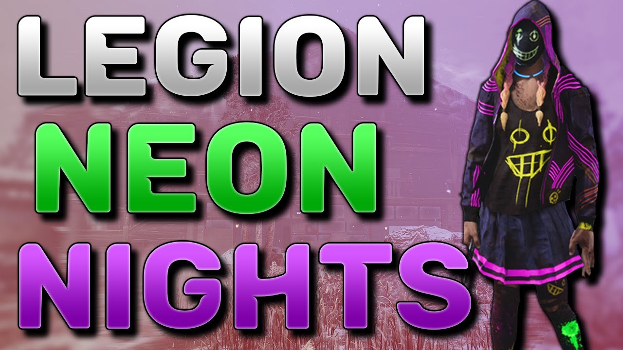The BEST new Legion Cosmetic! | Angsty Artist | Neon Nights Collection ...