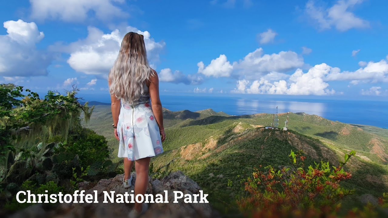 Hiking the Christoffelberg - Christoffel National Park Curaçao - 4K ...