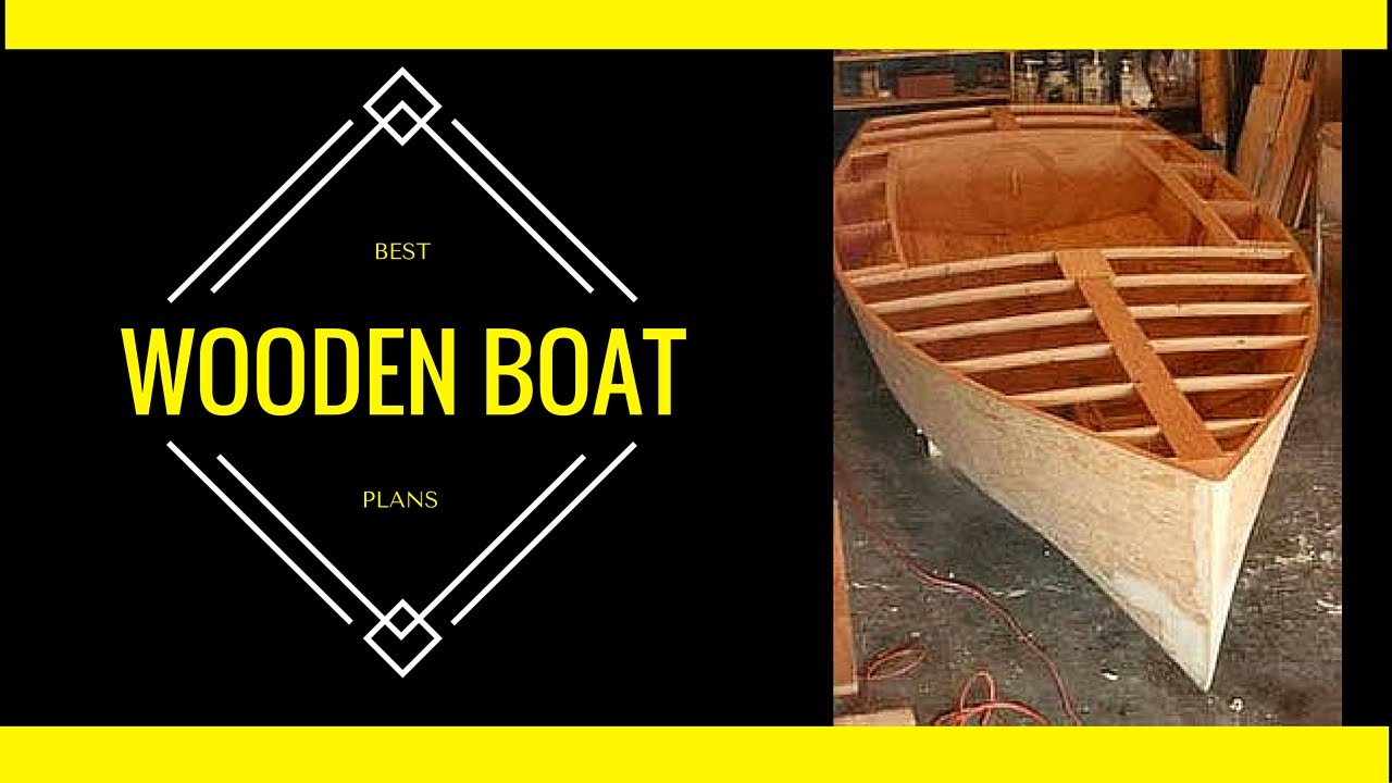 Simple Wooden Boat Plans [Skill Level Does Not Matter] - YouTube