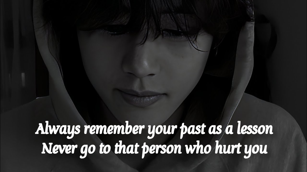 always remember your past as a lesson || motivational BTS scene - YouTube