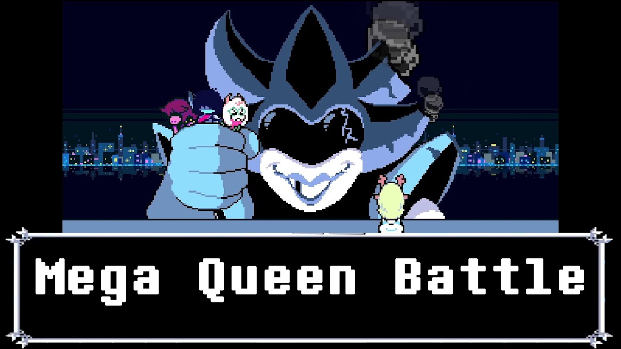 Deltarune with Voice Acting - Mega Queen Battle - YouTube