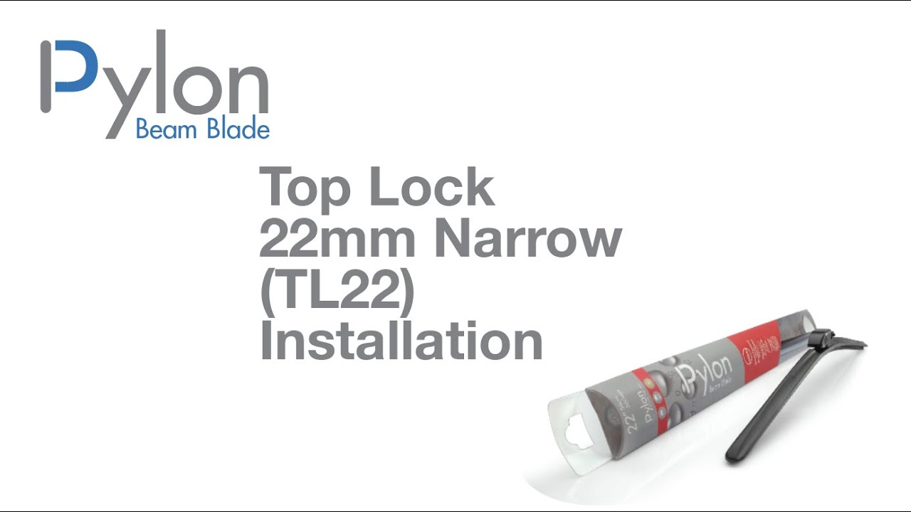 Pylon Beam Blade Top Lock 22mm Installation Video - YouTube