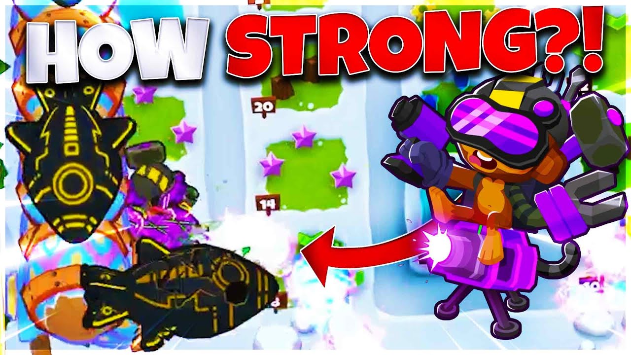 How STRONG is the ENGINEER MONKEY in BTD6?! - YouTube