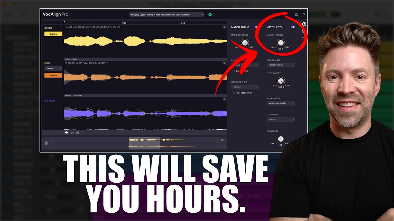This plugin saves you HOURS editing VOCALS (Vocalign 6 Pro) - YouTube