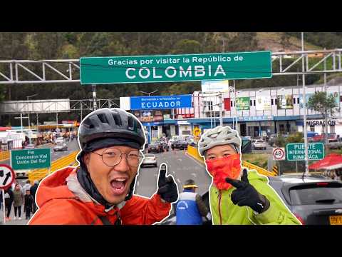 🚴🏻‍♂️ Sınırları bisikletle geçmek! Güle güle Kolombiya, merhaba Ekvador! 🇪🇨 | Amerika Bölüm 6 (6)