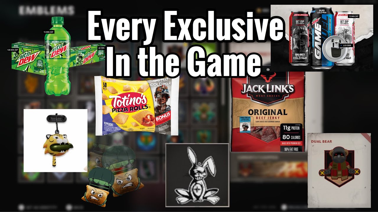 How to Get Every COD Cold War Exclusive Charm, Emblem, and Card. Papa ...