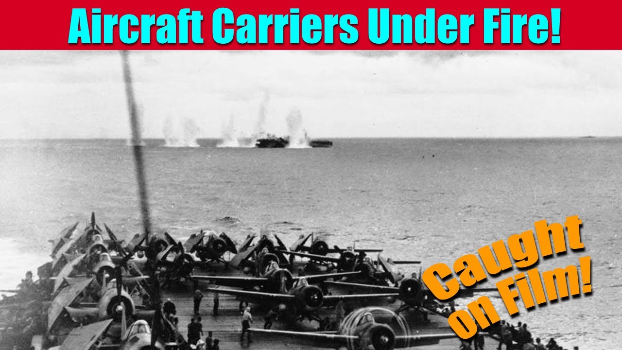 WW2 Aircraft Carriers under fire! - YouTube