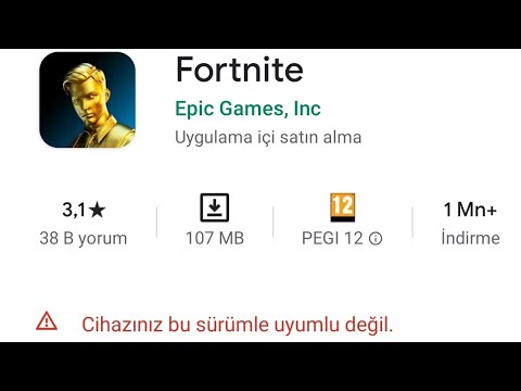 Desteklenmeyen cihaza nasıl fortnite Mobile indirilir?