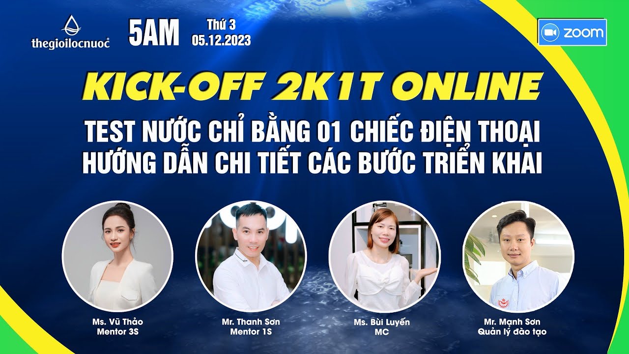 Droppii TGLN 2K1T TEST NƯỚC LÀ RA ĐƠN – CÁC BƯỚC TRIỂN KHAI CHI TIẾT ...