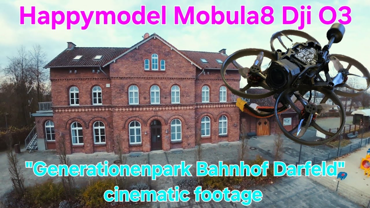 FPV Drone Flight - Happymodel Mobula8 - Dji O3 Unit - the first flight ...