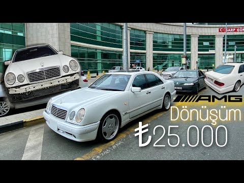 W210 E200K Aracımı Orjinal E55 AMG’ye DÖNÜŞTÜRDÜM / 20 Yıllık Parçalar / Mercedes-Benz Conversion