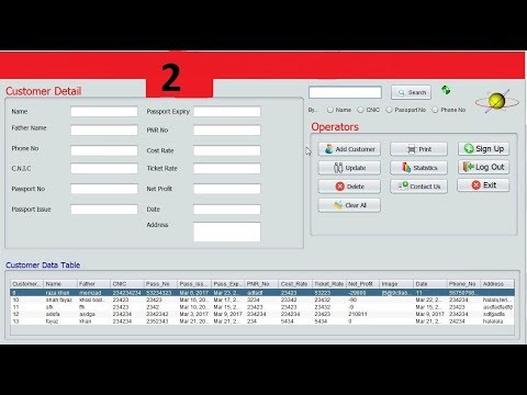2 how make a travel agency management system in java netbeans - YouTube