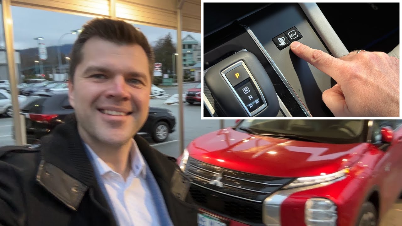 2023 PHEV Outlander | 2 buttons explained - YouTube