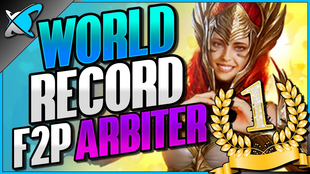 HE BROKE THE RECORD !! | Fastest "FREE TO PLAY" Arbiter | Entropy ...