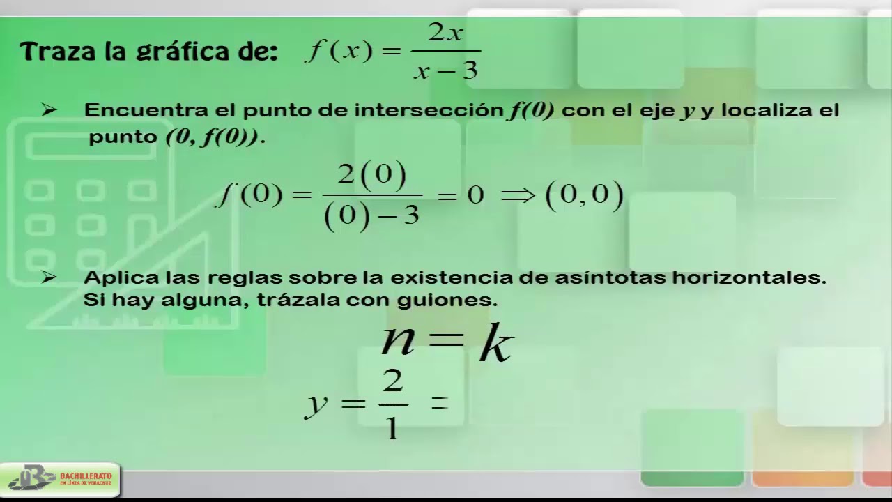 gráfica de una función racional - YouTube