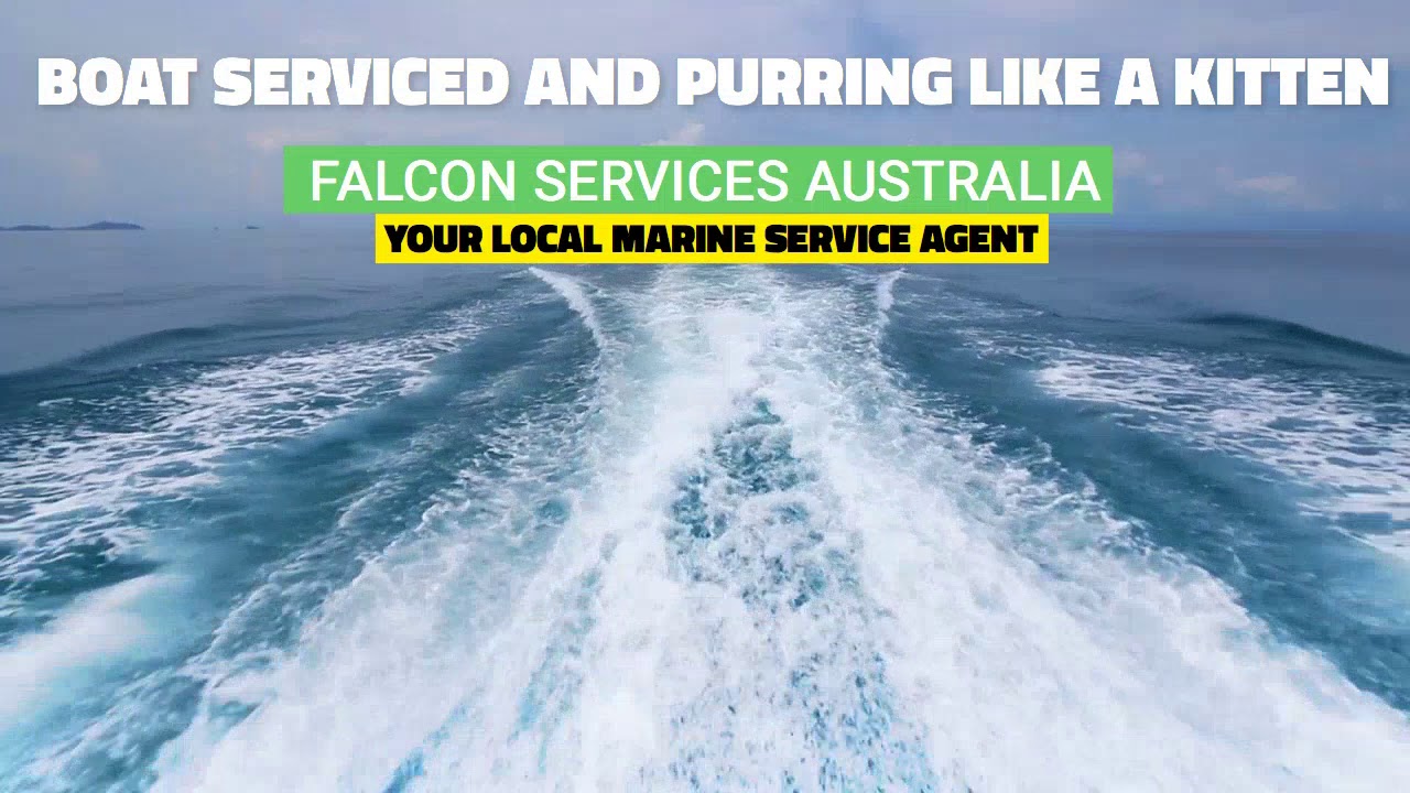 Falcon Services Australia Boat Service Perth - YouTube