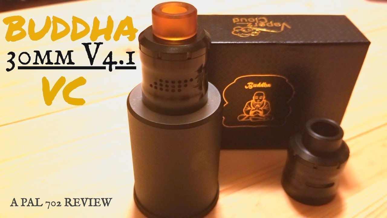 VAPERZ CLOUD BUDDHA RDA V4.1 ~ 30MM/2CAPS/MINI BUDDHA DECK - YouTube