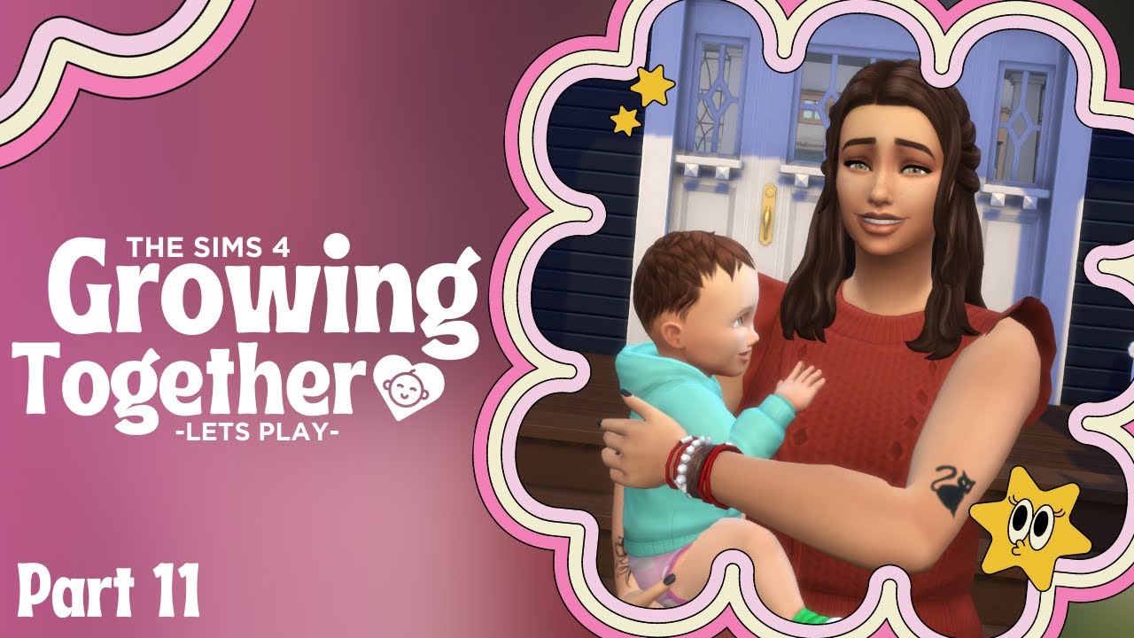 MAKING FRIENDS | Growing Together | The Sims 4 | Part 11 - YouTube
