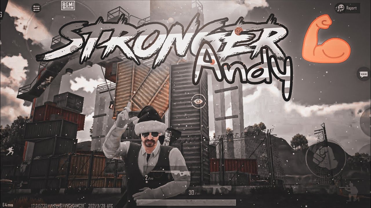 STRONGER 💪 ANDY || Bgmi montage 🔥 || Blades gaming 🤍- OnePlus - YouTube