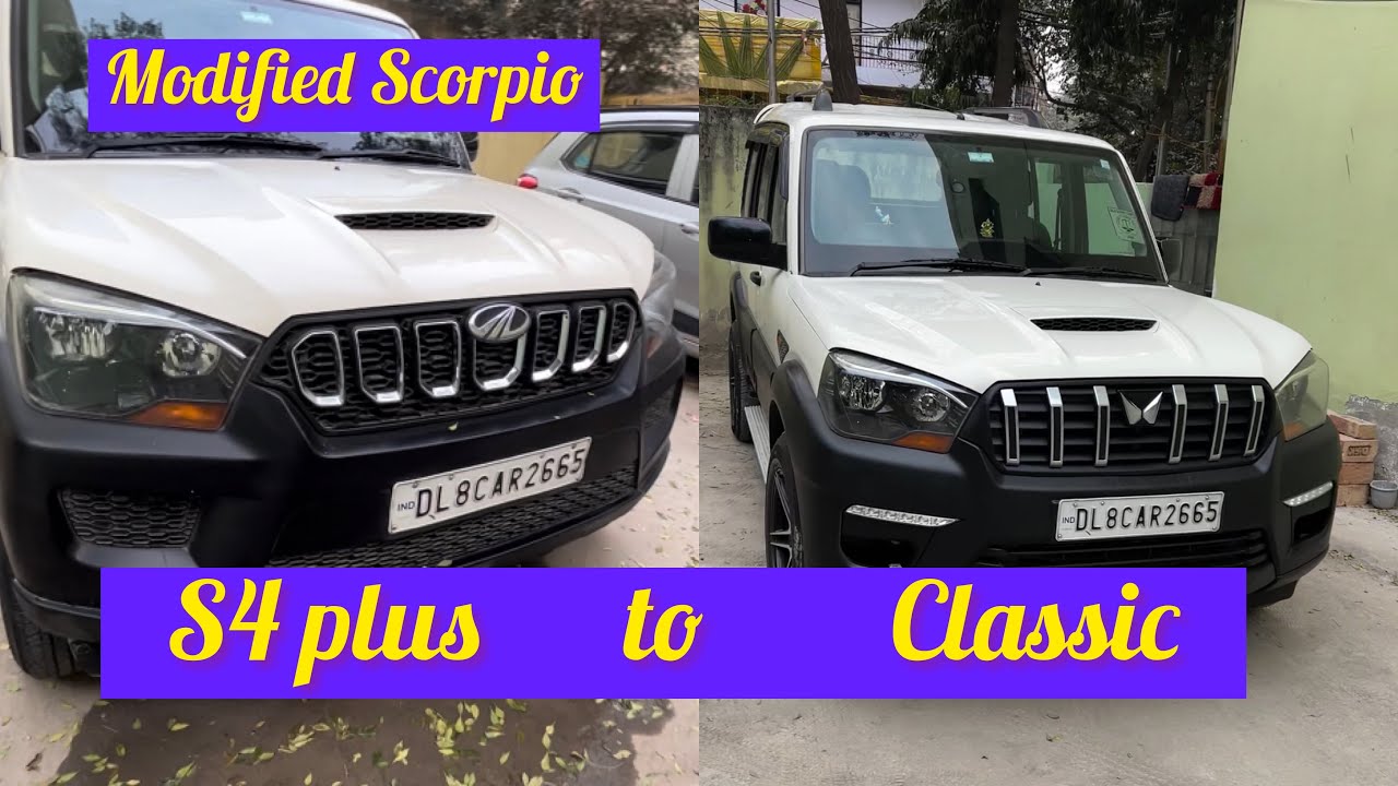 Modification of Scorpio S4plus to Scorpio Classic..# ...