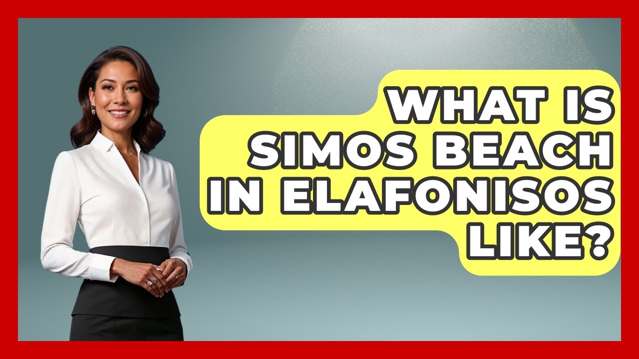 What Is Simos Beach In Elafonisos Like? - Talking Greece - YouTube