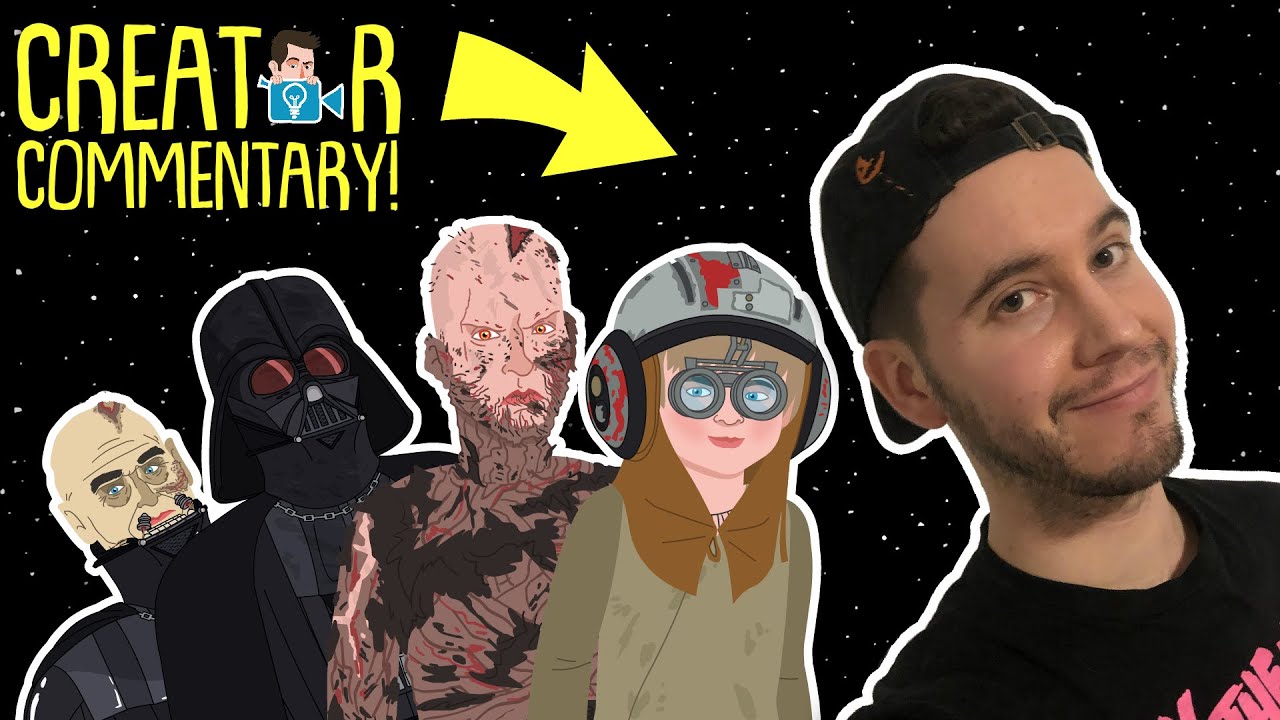 The Evolution of Darth Vader | CREATOR COMMENTARY - The First Star Wars ...