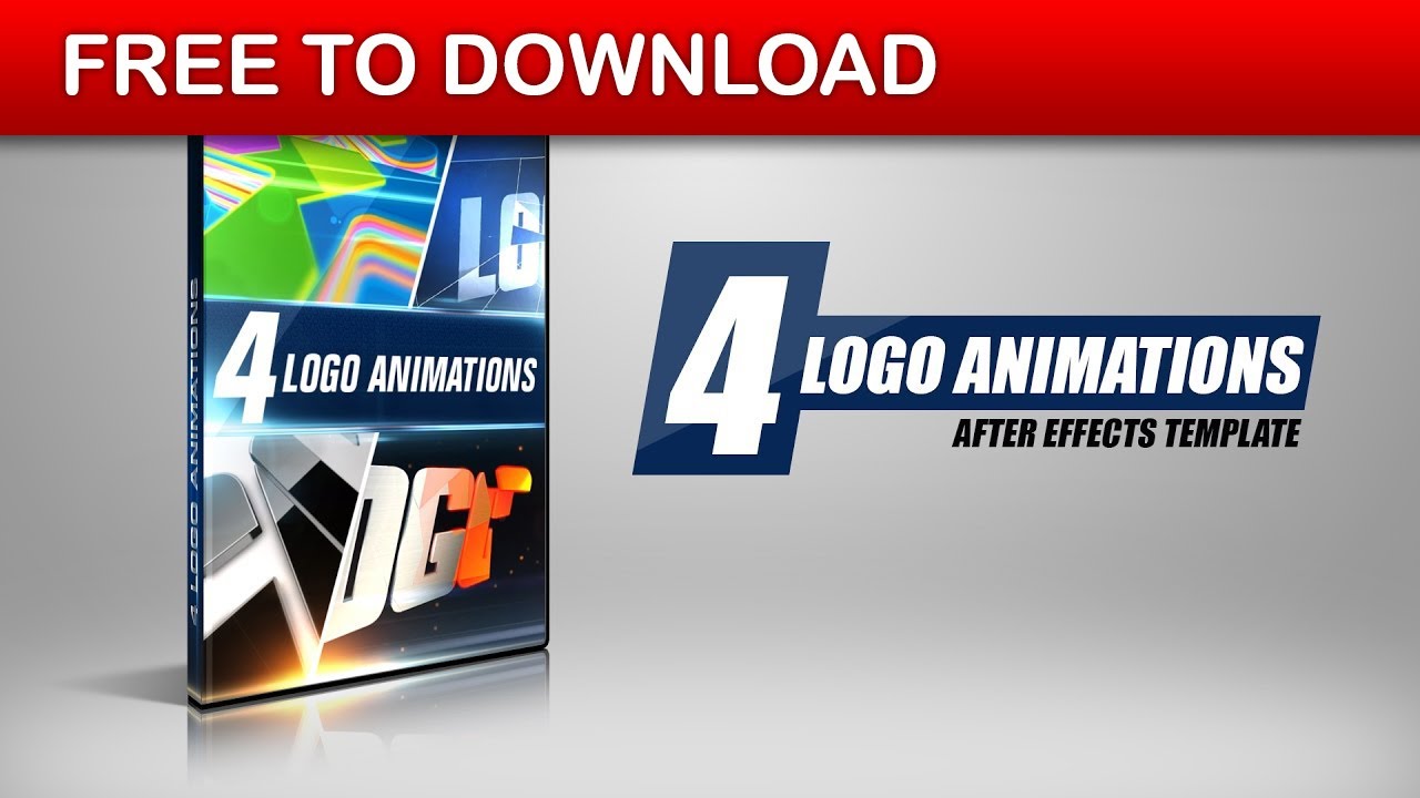 BlueFX 4 logo Template | After Effects Template | Free Download - YouTube