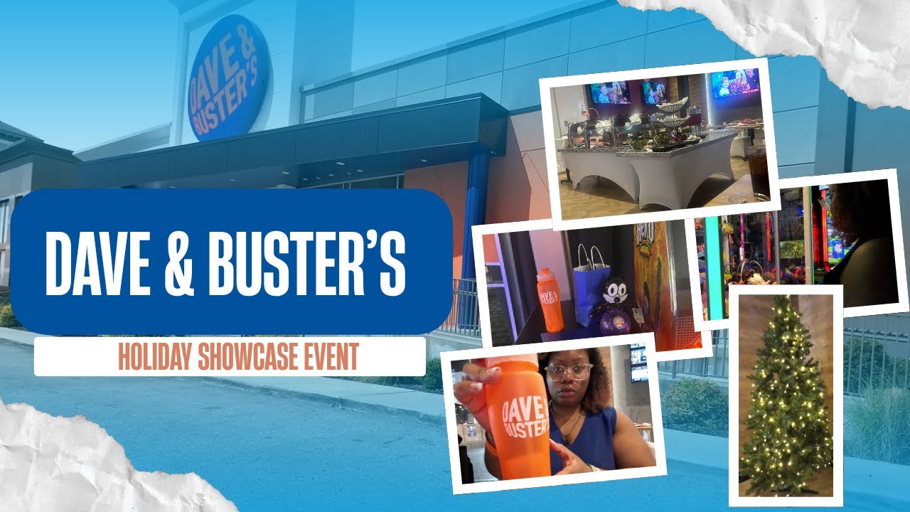 Inside the Dave & Buster’s Exclusive Holiday Showcase! - YouTube