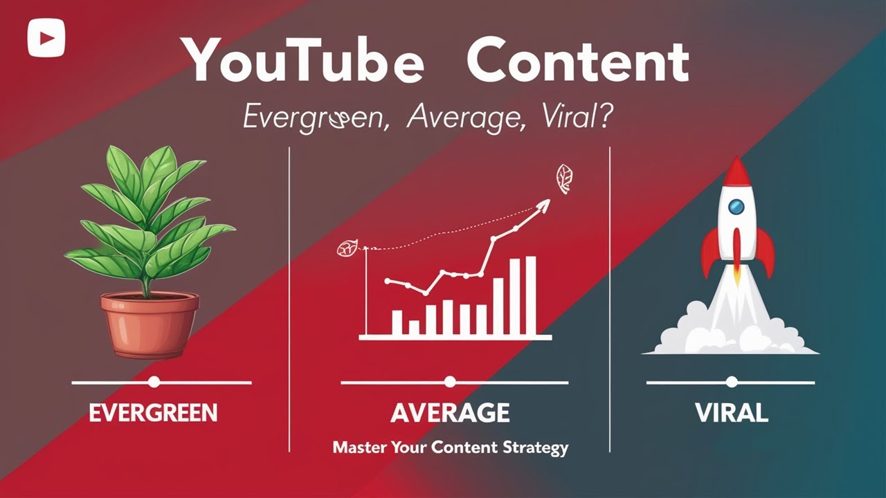 YouTube Content Type Evergreen, Average, Viral | Mastering and Choosing ...