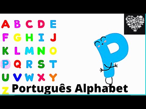 ABC LEARN PORTUGUESE ALPHABET / PORTUGUES ALFABETO Learning Videos for ...