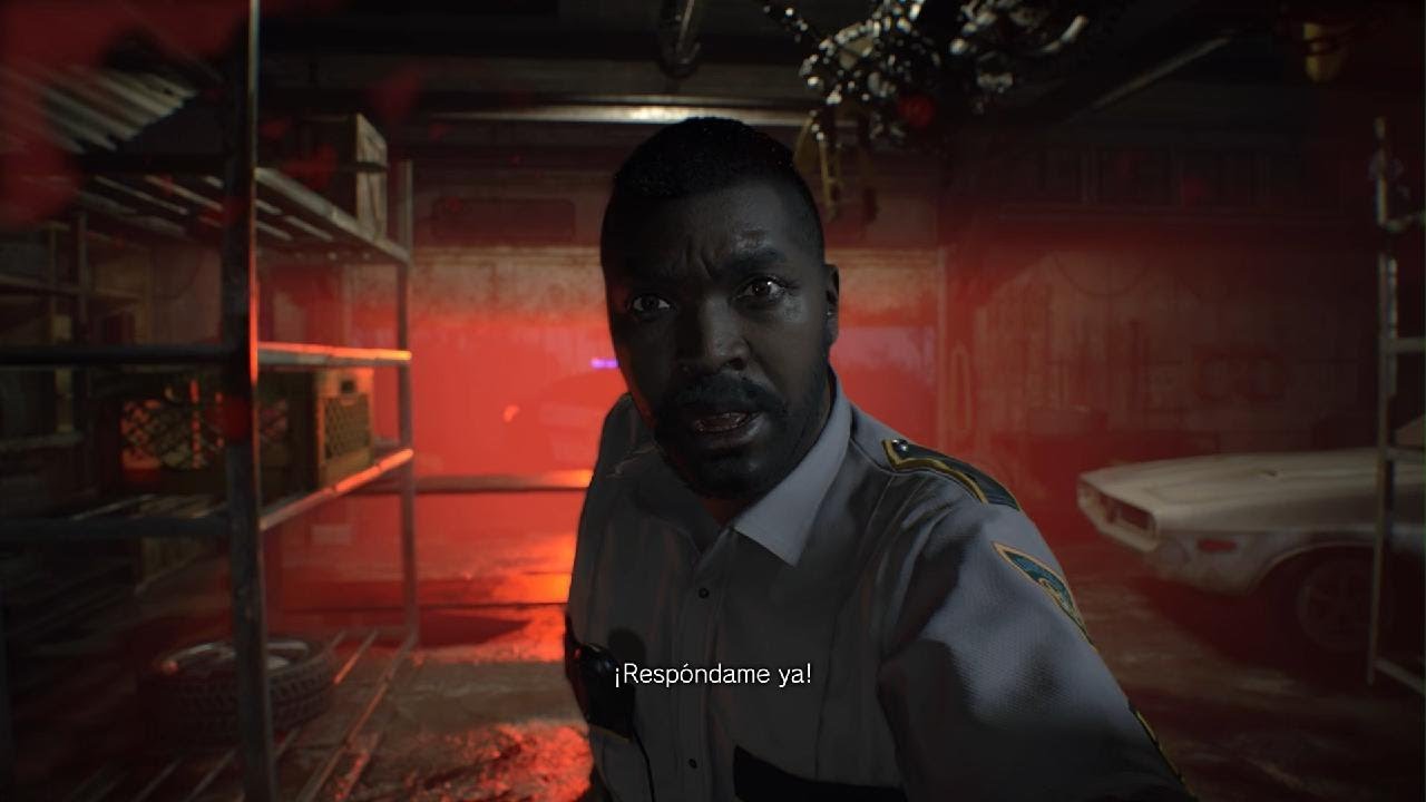 Muerte del policía Resident Evil 7: Biohazard - YouTube