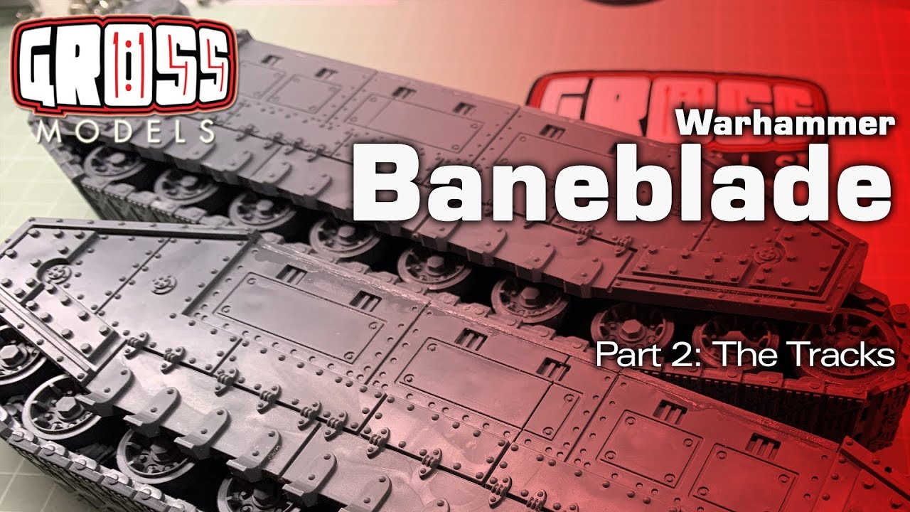 Warhammer Baneblade build. Part 2: Making Tracks - YouTube