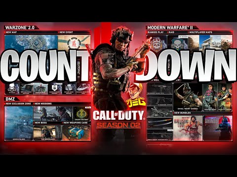 SEASON 2 COUNTDOWN MW2 AND WARZONE 2 - LETS GO - YouTube
