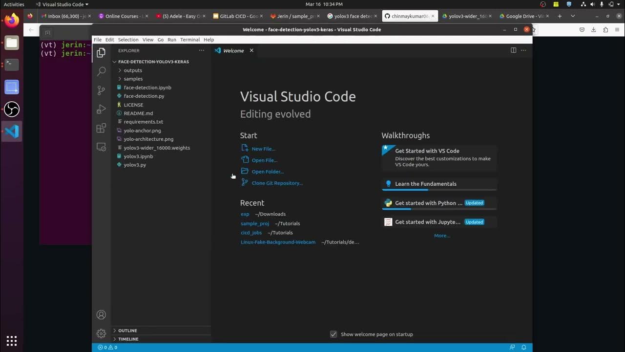 Se11 Ep2 GitLab CICD - Yolo face detection code fix and running demo ...