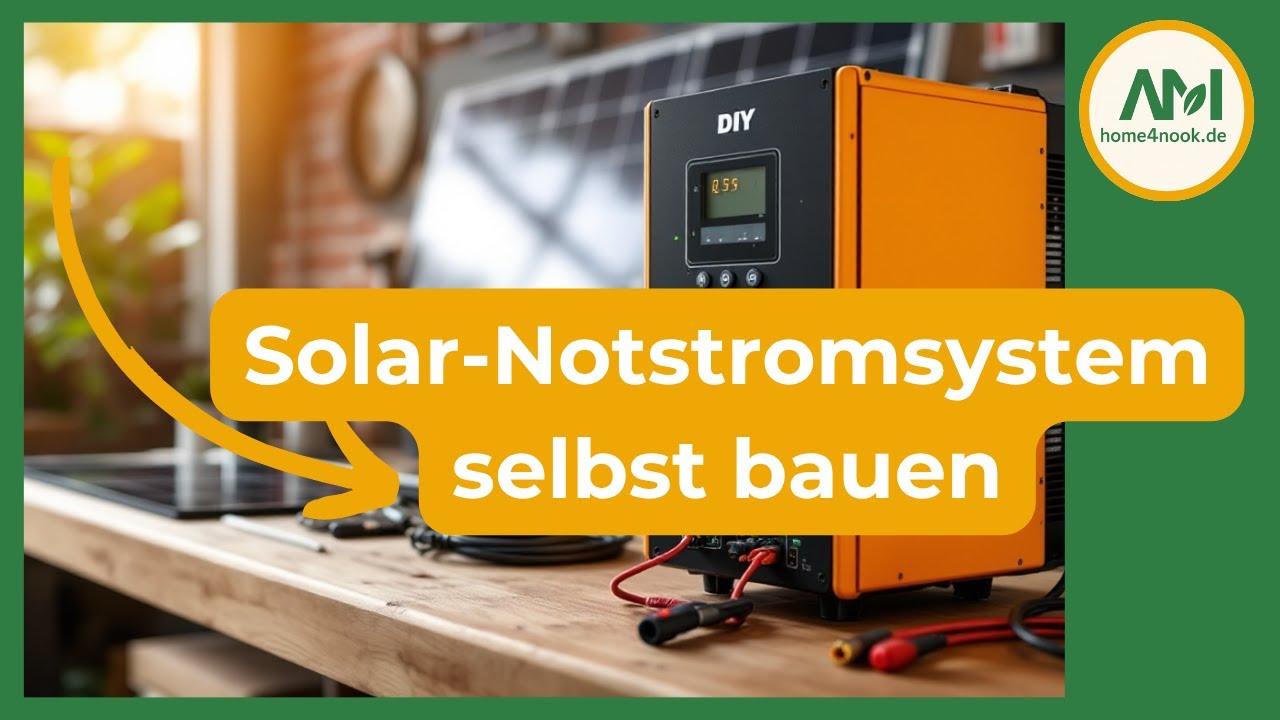 Solar Notstromsystem selbst bauen: 5 einache Schritte! und so geht's ...