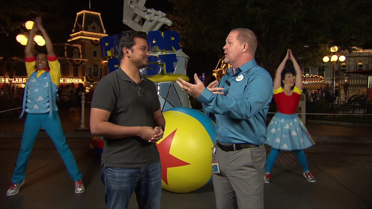 Pixar Play Parade - Interview With The Director - YouTube