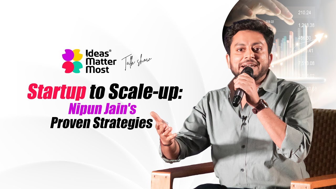 Ideas Matter Most- Talk Show | Nipun Jain, Director- Razorpay Rize - YouTube