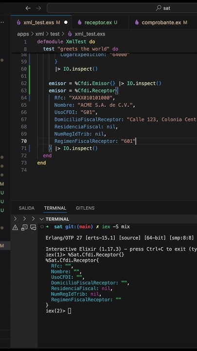 Elixir iex #development #elixir #backend #terminal #module #monorepo #phoenix - YouTube