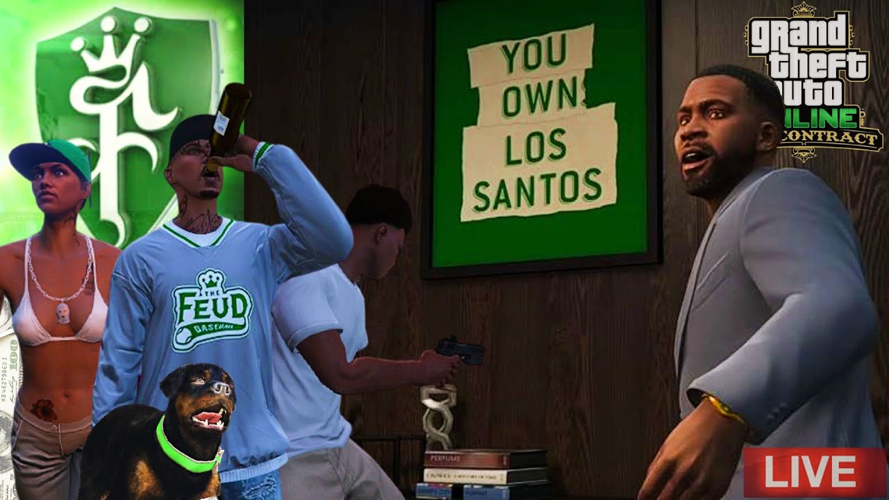 GTA 5 ONLINE NEW DLC UPDATE (WORKING FOR FRANKLIN) - YouTube