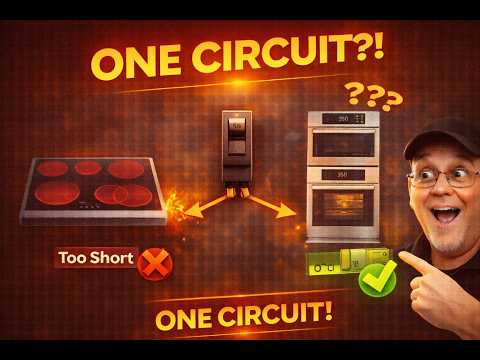 How To Wire A Cooktop And Wall Oven