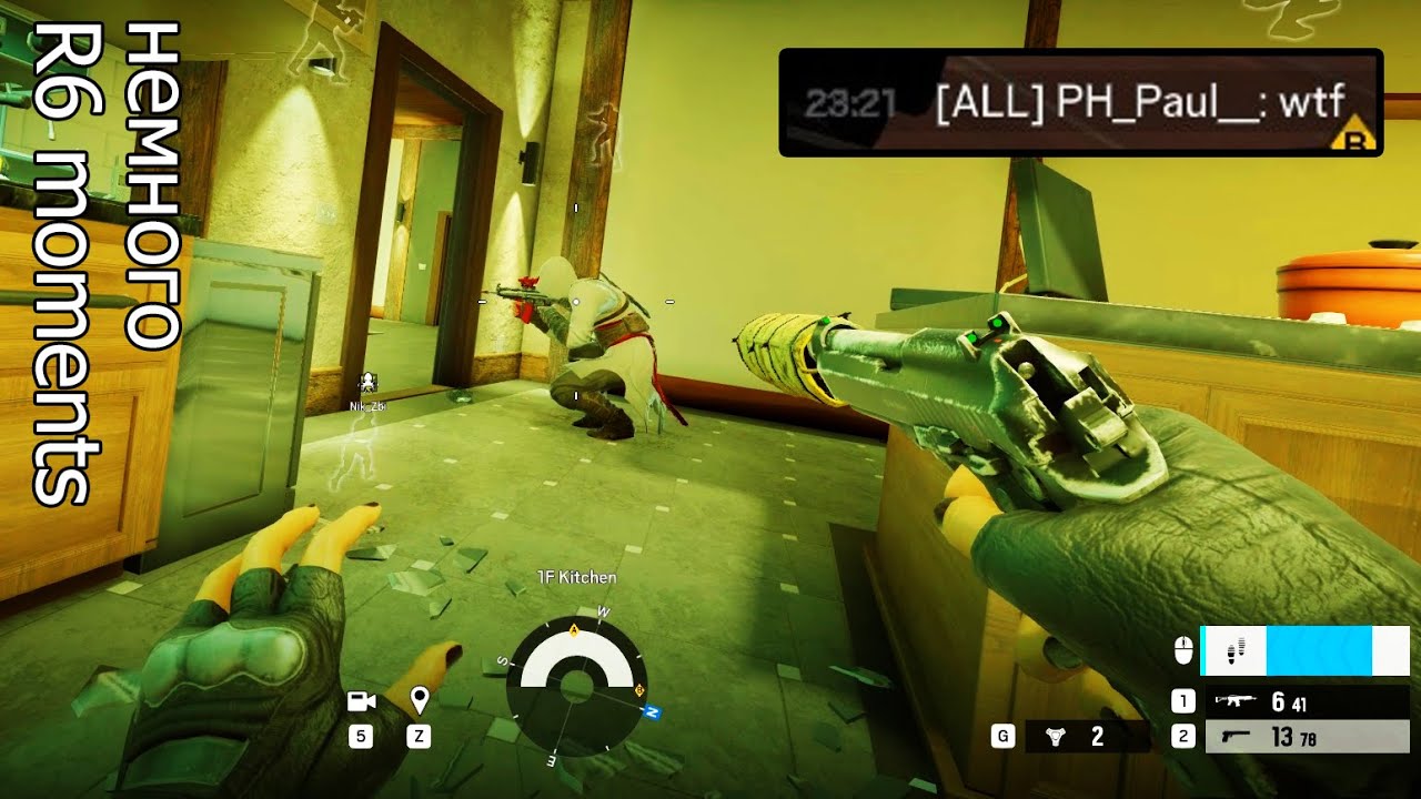 МикроНарезка из Радуги R6 (kill kill kill) - YouTube